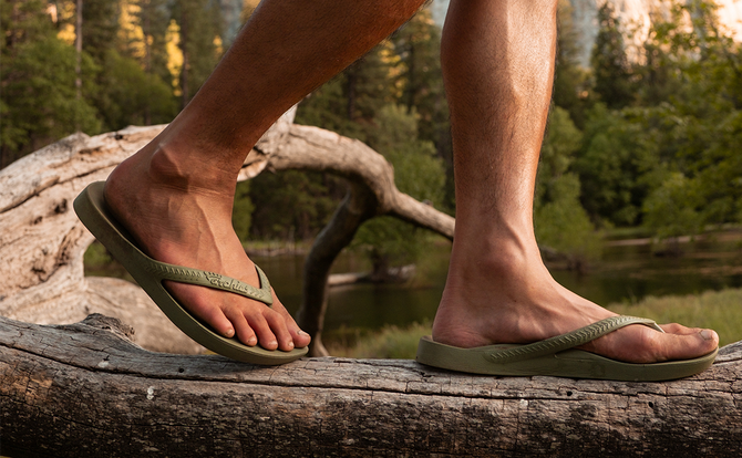 Arch Support Flip Flops - Classic - Lemon – Archies Footwear Pty Ltd ...