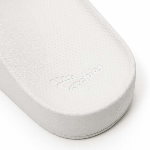 Arch Support Slides - Classic - White – Archies Footwear Pty Ltd. | Canada