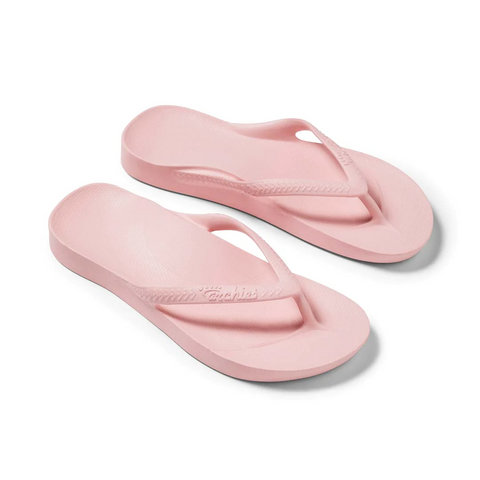 Arch Support Flip Flops - Classic - Pink – Archies Footwear | CA