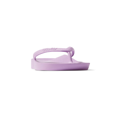 Arch Support Flip Flops - Classic - Lilac – Archies Footwear | CA
