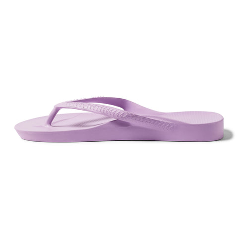 Arch Support Flip Flops - Classic - Lilac – Archies Footwear | CA