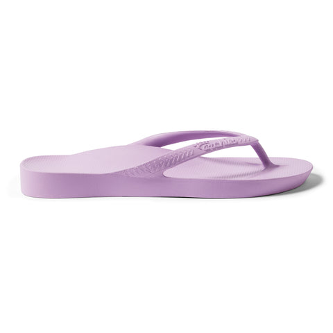 Arch Support Flip Flops - Classic - Lilac – Archies Footwear | CA